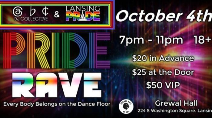Lansing Pride Rave | Downtown Lansing Inc